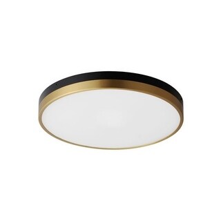 Maxim 59704 Dapper 16" Wide LED Flush Mount Drum Ceiling Fixture - Bed Bath & Beyond - 38434513